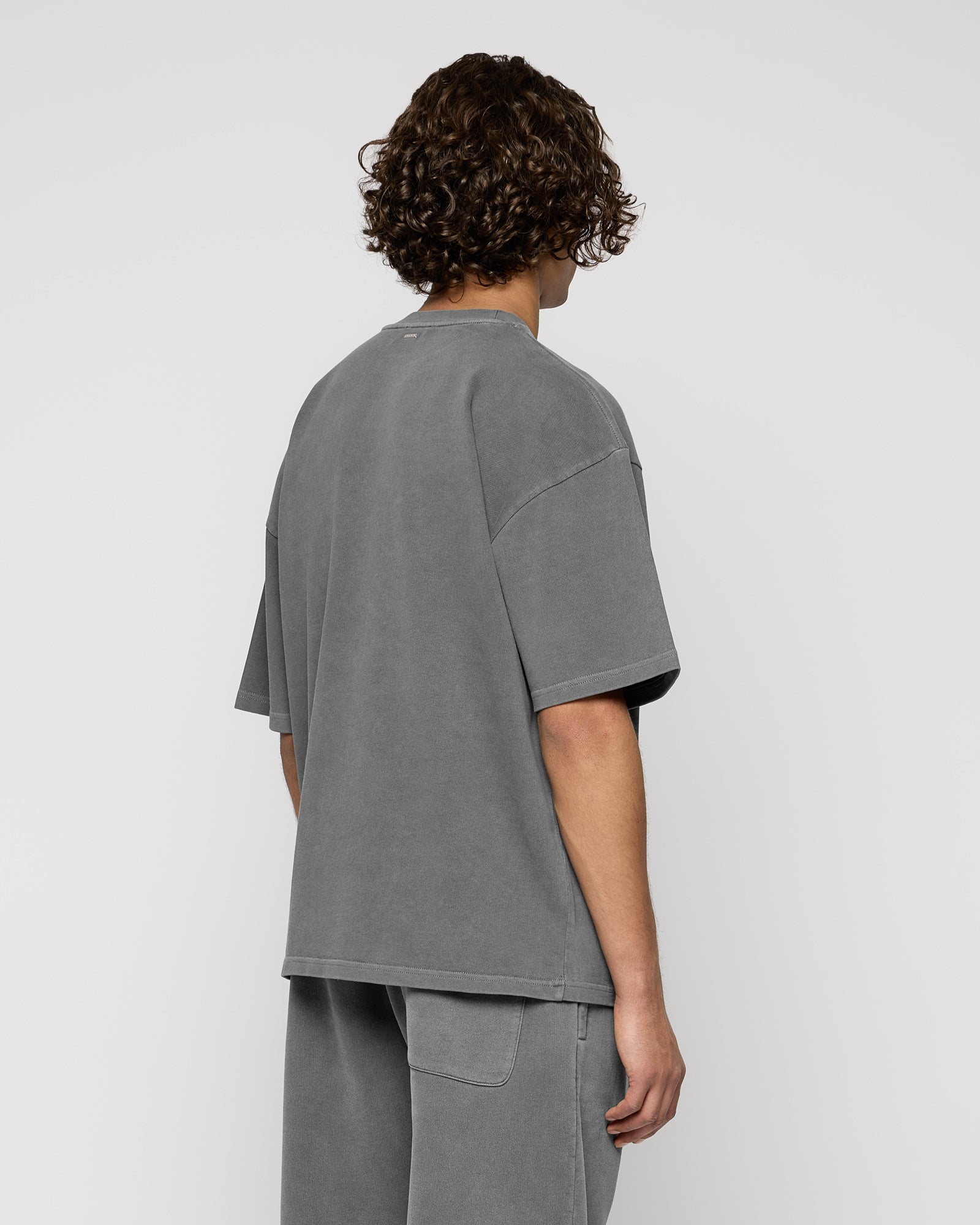Heavy Stone Gray Basic T-Shirt – eightyfiveclo