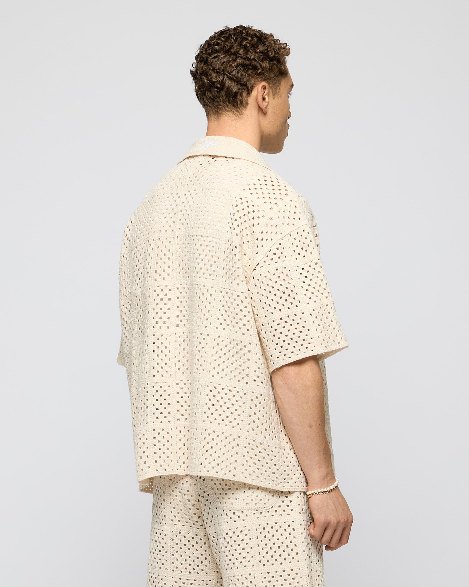 Crochet Knit Shirt – eightyfiveclo