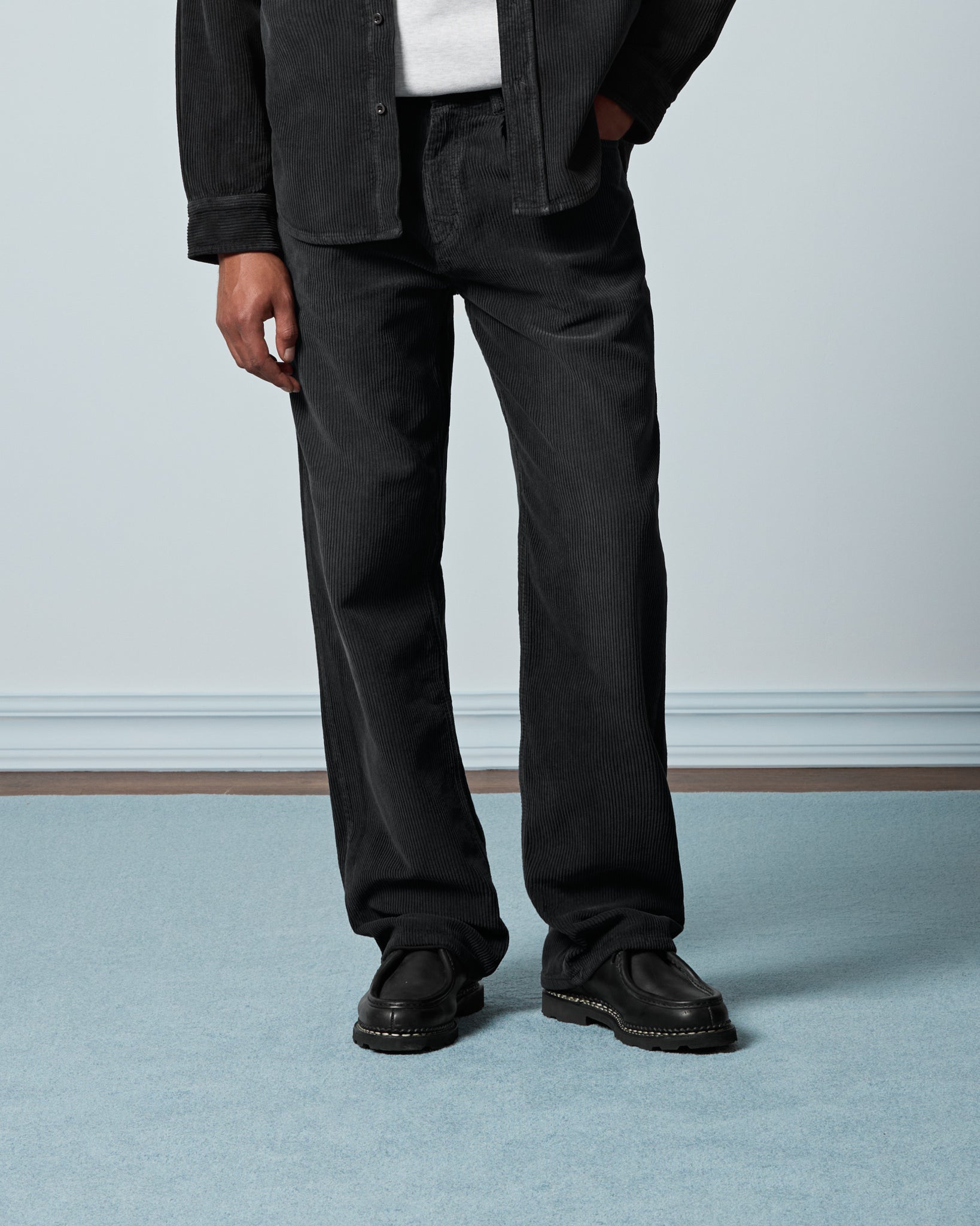 Washed Pleated Corduroy Pants – eightyfiveclo