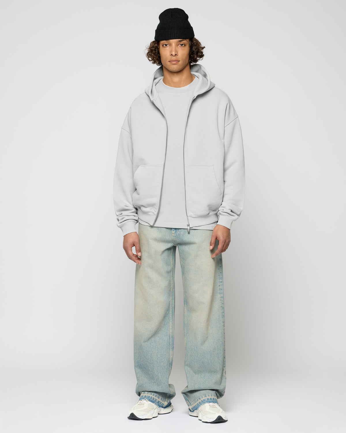 Heavy Oversized Zip Hoodie – eightyfiveclo