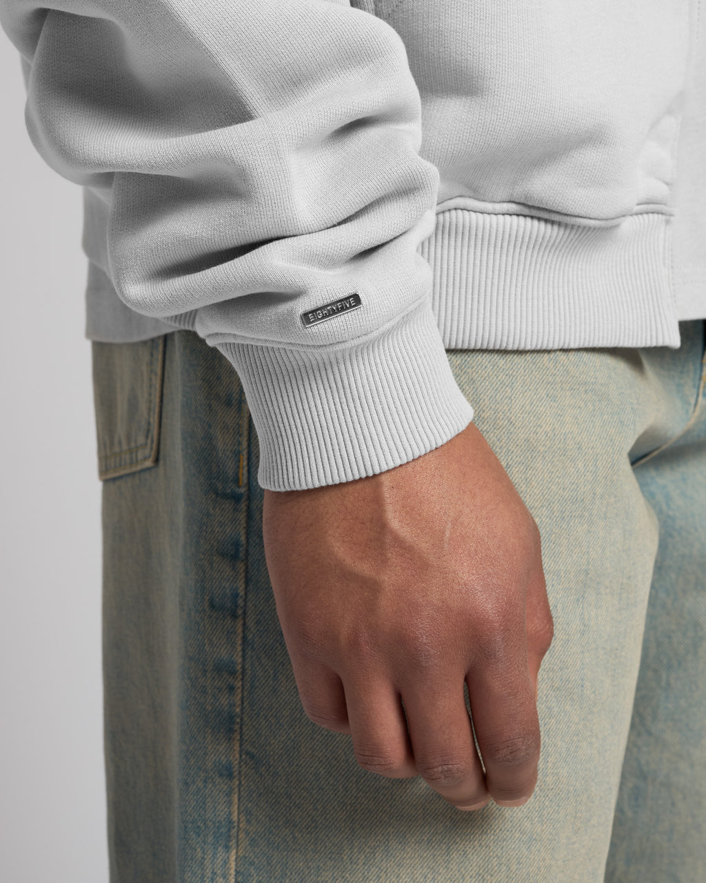 Signature Oversized Zip Hoodie – eightyfiveclo