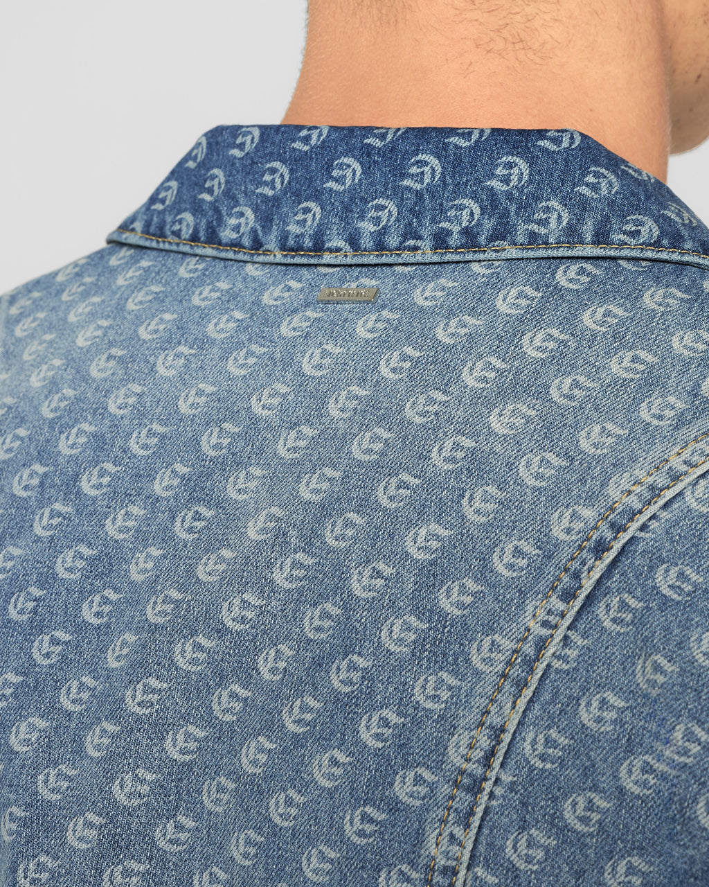 Monogram Denim Shirt – eightyfiveclo