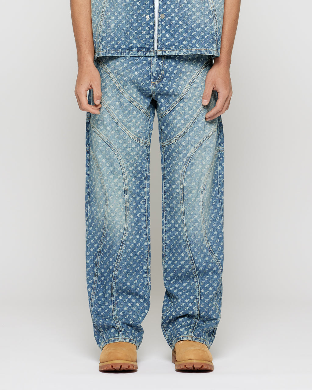 Monogram Loose Denim – eightyfiveclo