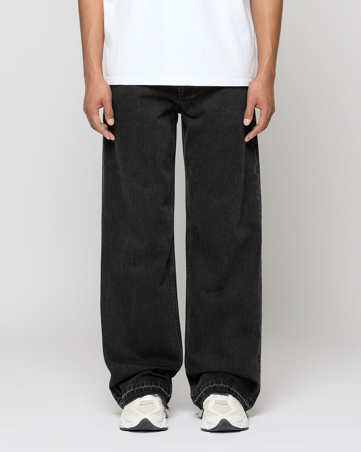 Open Hem Loose Denim – eightyfiveclo