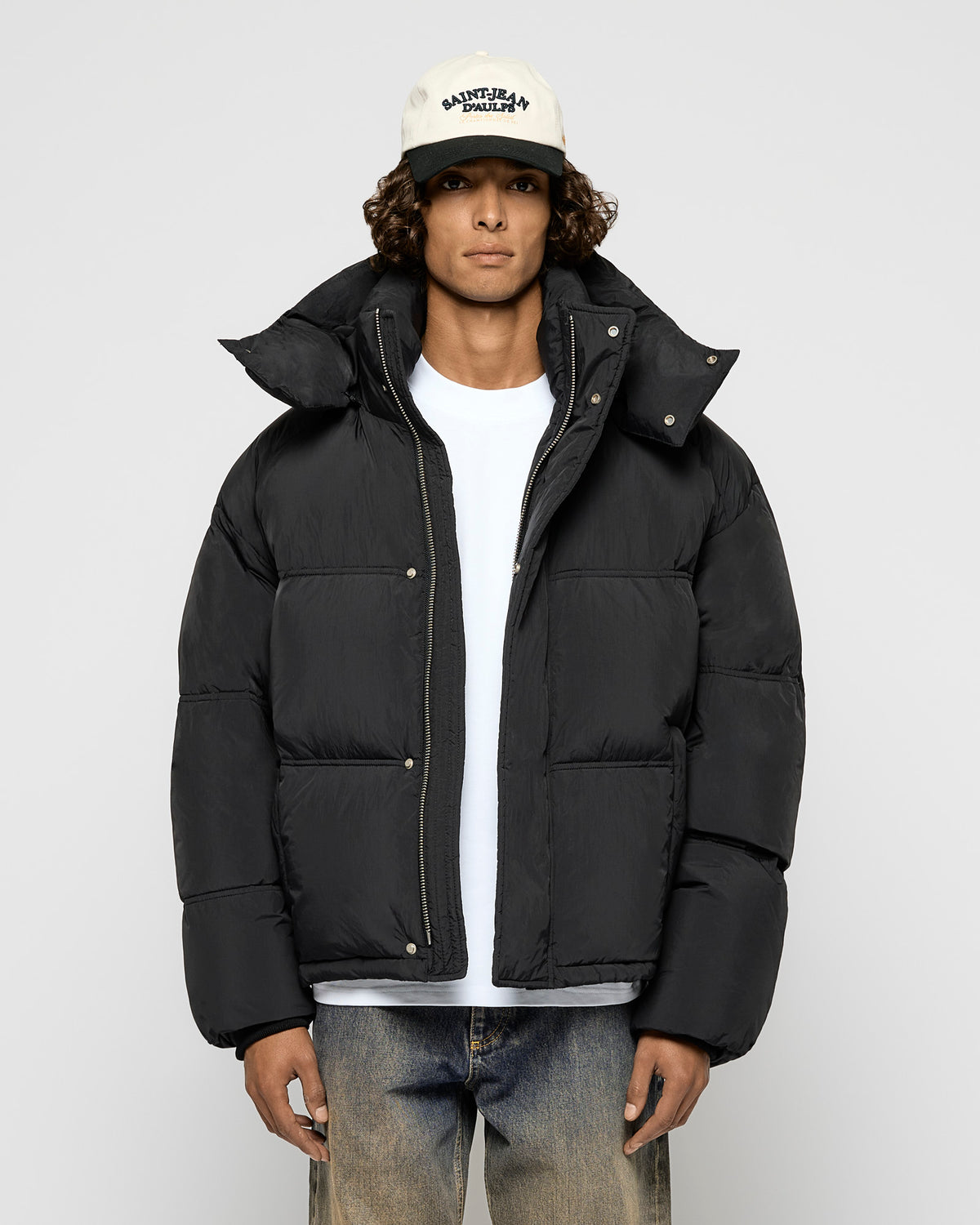 Nylon Down Puffer Jacket – eightyfiveclo