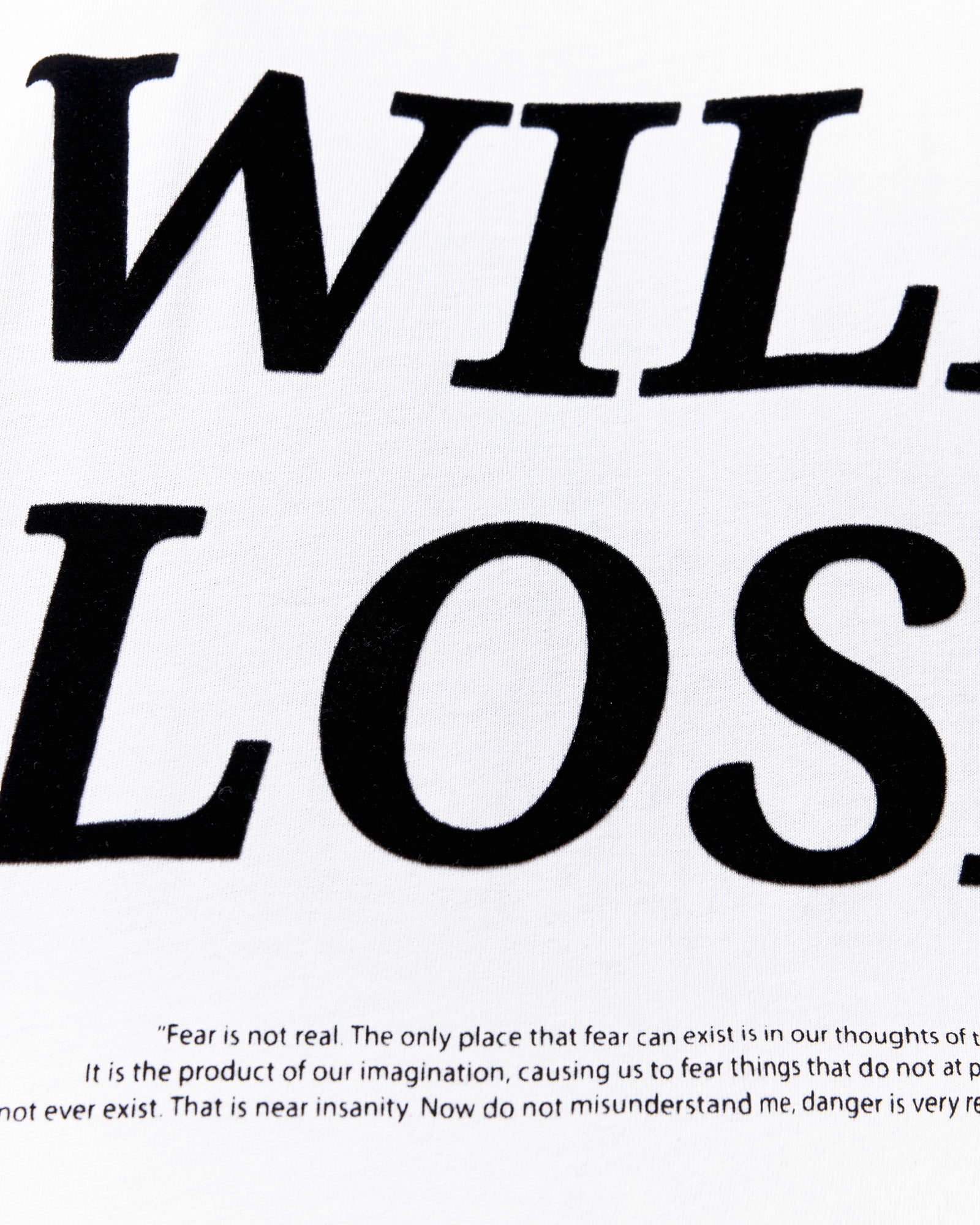 White FWL T-Shirt – eightyfiveclo